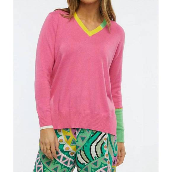 Zaket & Plover | Sweaters | New Zaket Plover Block Trim Sweater In ...